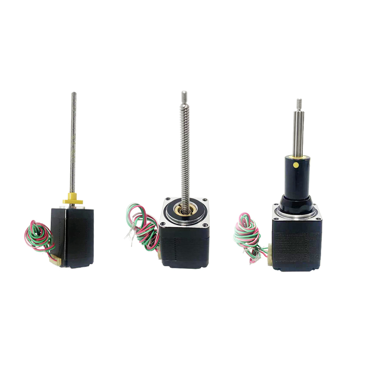 Wholesale Nema 11 (28mm) hybrid stepper motor, bipolar, 4-lead, ACME lead screw, low noise, long ...